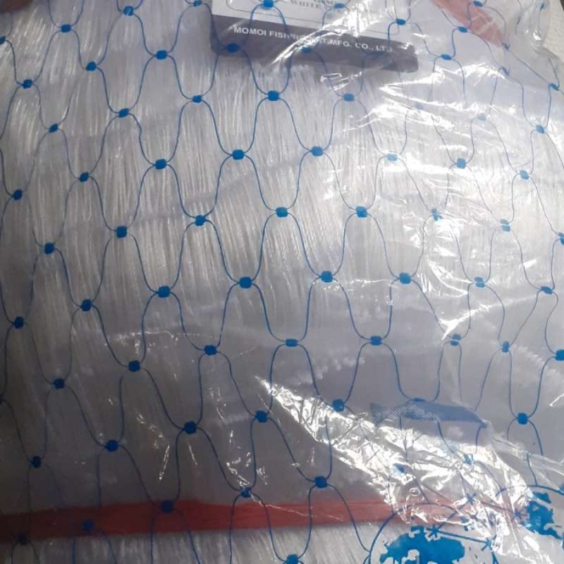 Promo Jaring Ikan Gillnet 4 Inch Milenium Momoi 6 Ply 140/100 Yards ...