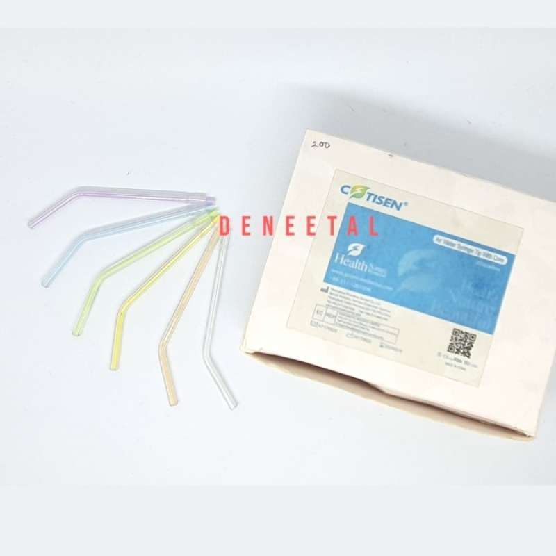 Promo Three Way Syringe Dental Disposable Tip Isi 200 / Air Water Way ...