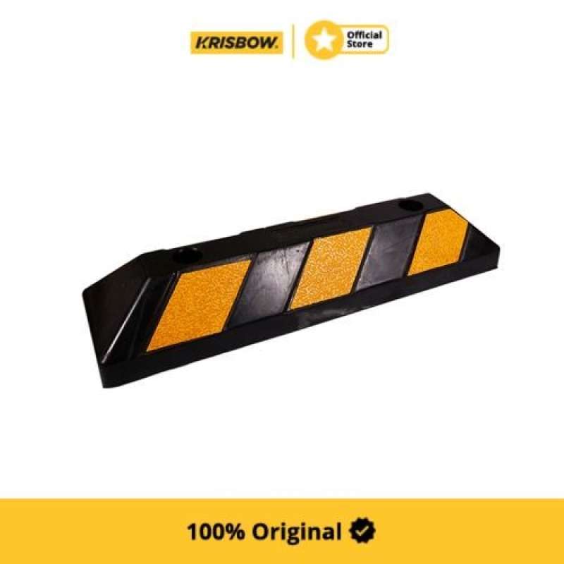 Promo Krisbow Wheel Stopper Penahan Ban Reflect 55x15x10 Cm Kuning ...