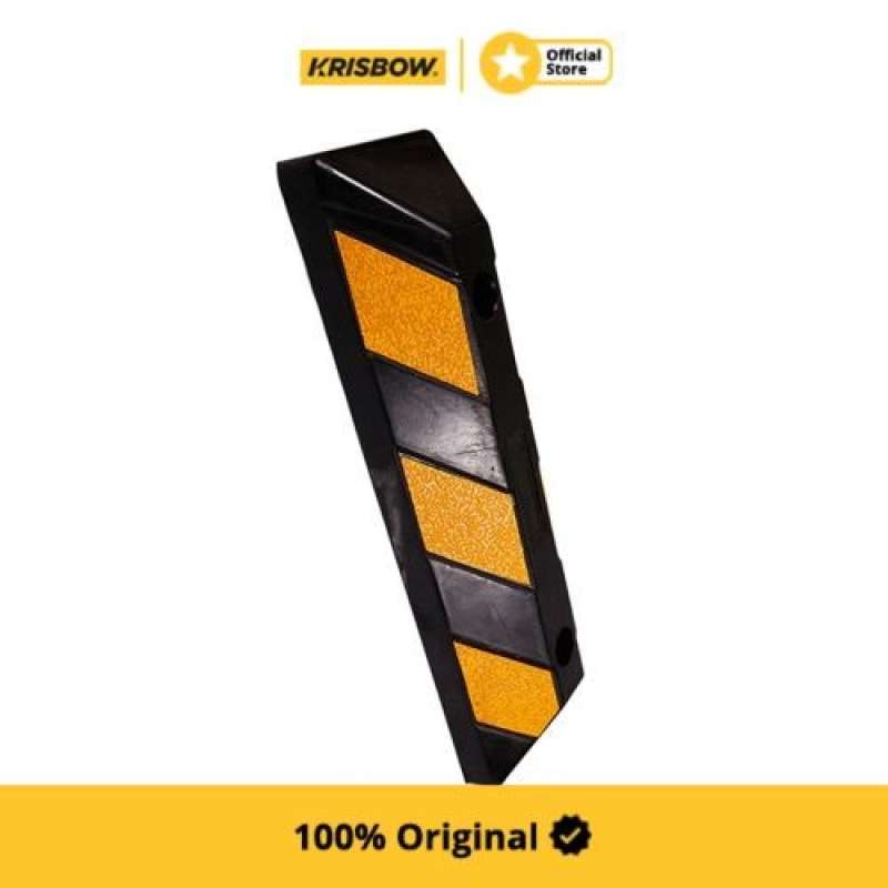 Promo Krisbow Wheel Stopper Penahan Ban Reflect 55x15x10 Cm Kuning ...