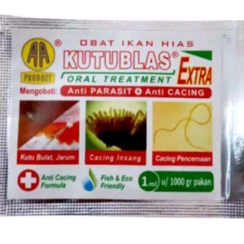Jual KUTUBLAS OBAT IKAN EXTRA ANTI PARASIT DAN KUTU IKAN. di Seller ...