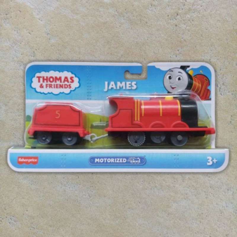 Promo Thomas and Friends Track Master Motorized JAMES All Engines Go ...