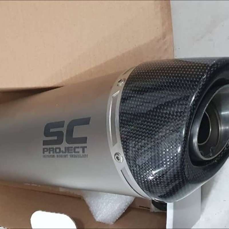 Promo Knalpot Sc Project Half System Husqvarna 701 Enduro /supermoto ...