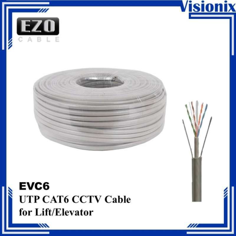 Promo Ezo Cable Evc6 Utp Cat.6 For Lift / Elevator Diskon 23% Di Seller ...