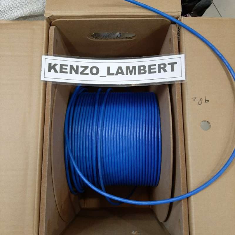 Promo Kabel Lan Utp Cat 6 Commscope 150Meter Warna Biru Diskon 23% di ...