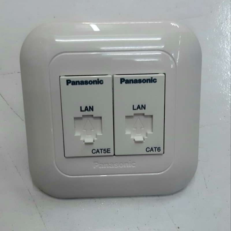Promo Panasonic Outlet Data Cat.6 + Outlet Data Cat.5E + Frame Diskon ...
