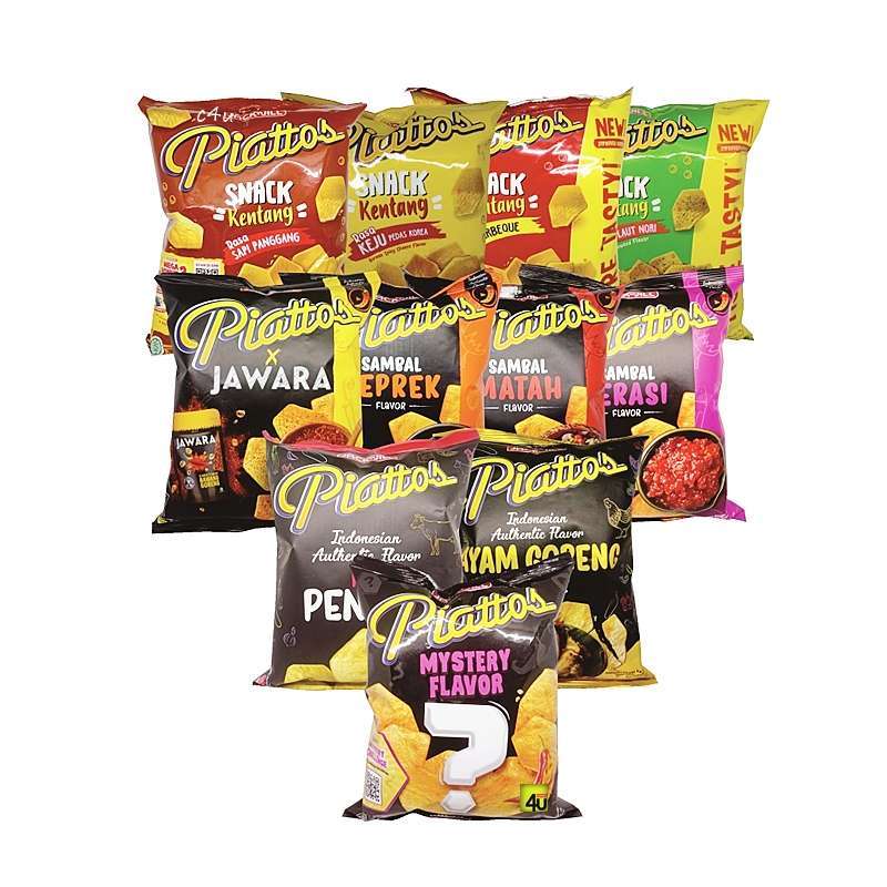 Promo PIATTOS - Keripik Kentang Olahan - 75 gr - JAWARA BwGrg Diskon 20 ...