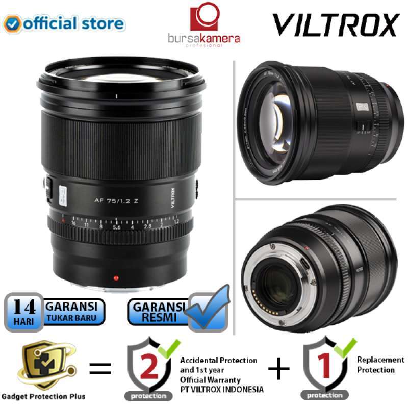 Jual Bkp Viltrox 75mm F1.2 Nikon Z Auto Focus Lens Af 75mm F1.2 Di Seller Bursa Kamera ...