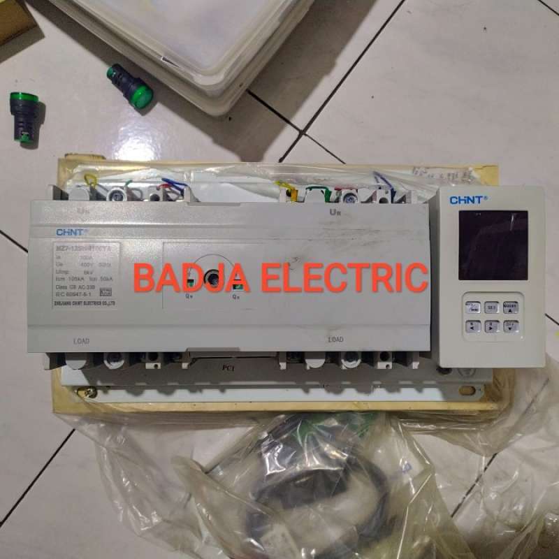 Promo Chint NZ7-100A Panel Automatic Transfer Switch (ATS) PLN-Genset ...