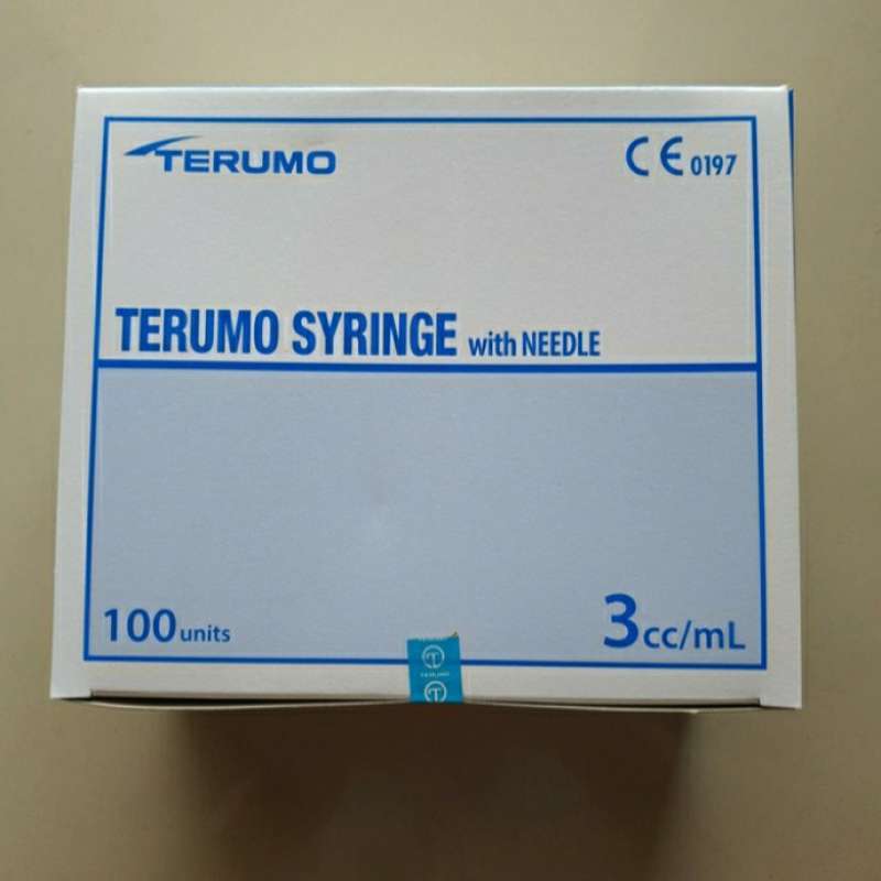 Promo Spuit 3 Cc Terumo Syringe 3 Ml Terumo Diskon 17% Di Seller ...