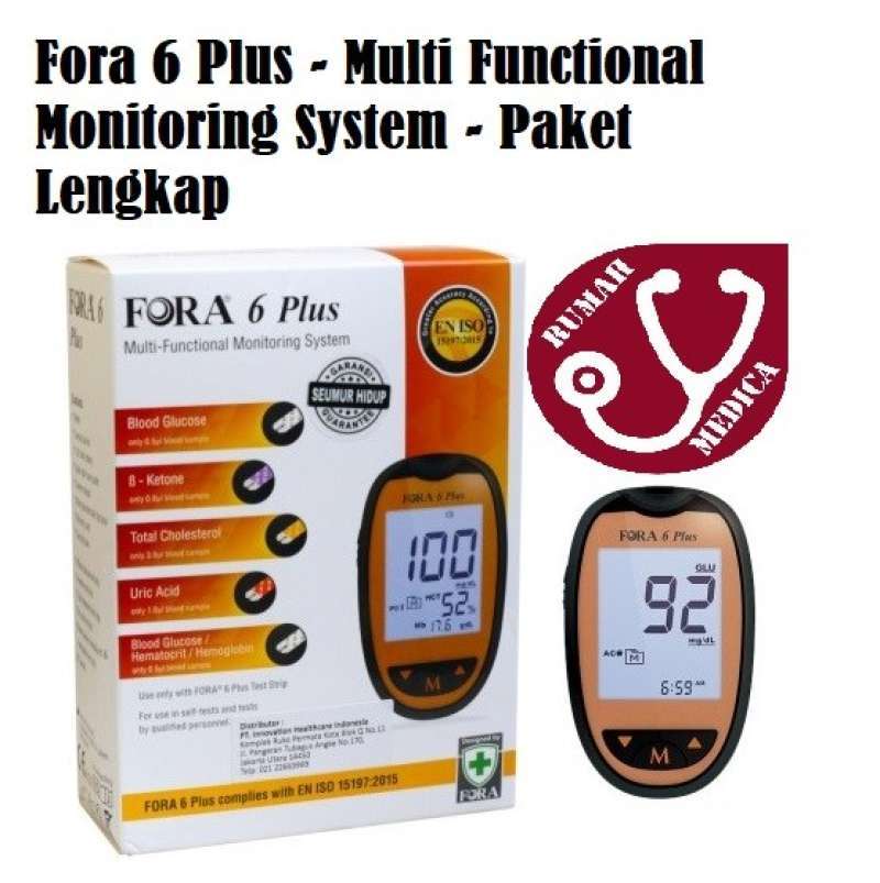 Promo Fora 6 Plus - Multi Functional Monitoring System - Paket Lengkap ...