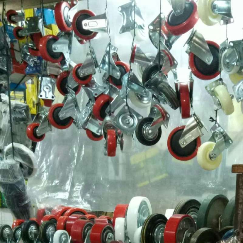 Promo Roda etalase . troli PU VELG BESI HEAVY DUTY Tipe hidup 4 Diskon ...