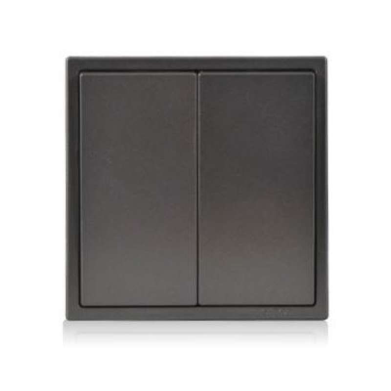 Promo Simon i7 Saklar Intermediate 2 Gang Switch - Grey (Tanpa Frame ...