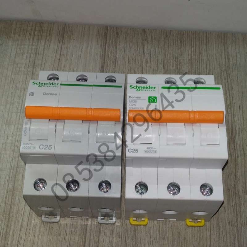 Promo Mcb Domae 3p 25a Schneider Mcb 3phase 25a Schneider Diskon 23% Di Seller Maslika Store ...