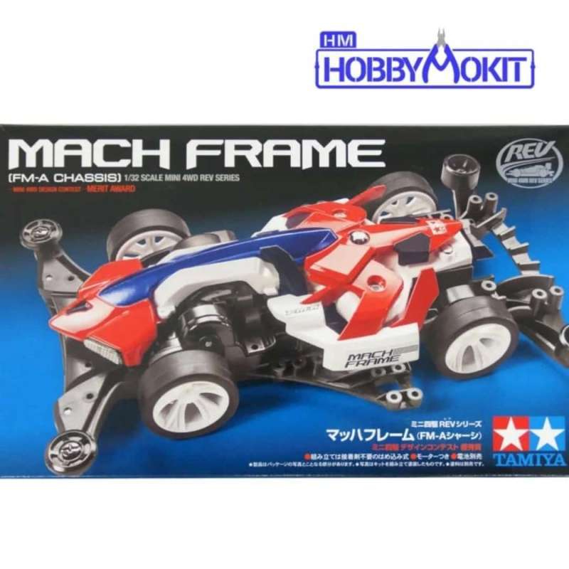 Jual Tamiya 18714 Mini 4WD Mach Frame FM-A Chassis 1/32 Scale di Seller ...
