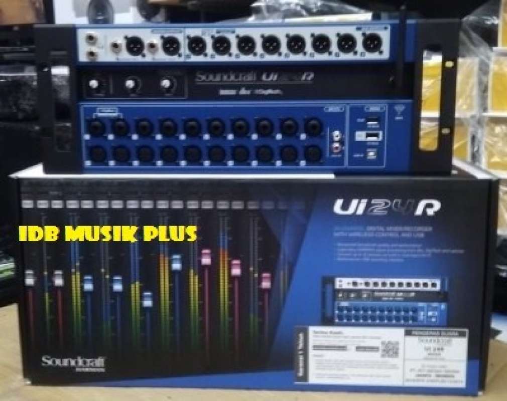 Promo Mixer Digital 24 Channel Soundcraft Ui24r Ui24 Original ...