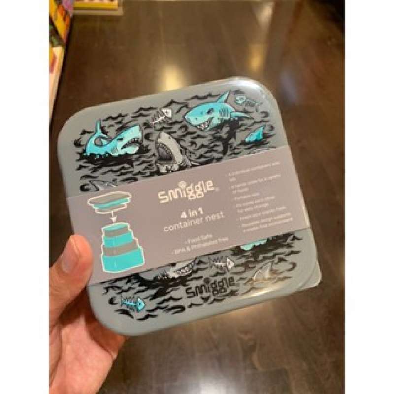Jual Smiggle Wild Side 4in1 Container Shark - Tempat Makan Smiggle Di ...