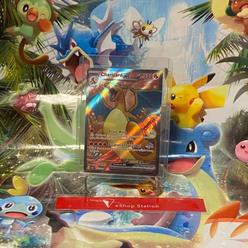 Promo Charizard ex SR sv2a TCG Pokemon Indonesia Pokemon 151 Diskon 23% di Seller Pasaraya Store ...