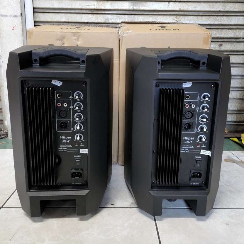 Jual Speaker Aktif Huper Js7 Js 7 8 Inch Original Garansi Di Seller ...
