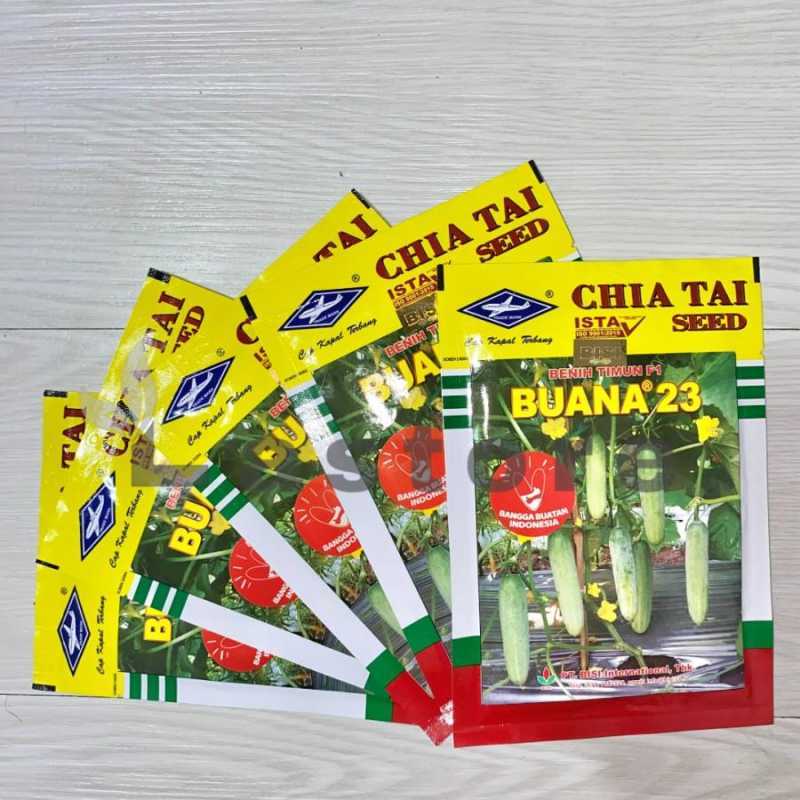 Jual Benih Timun Hibrida F1 BUANA 23 - 20 Gram Cap Kapal Terbang di ...