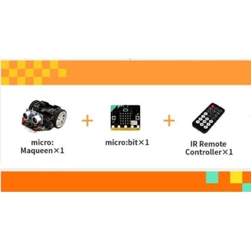 Promo Maqueen Micro Educational Robot with Micro Bit and IR Remote ...