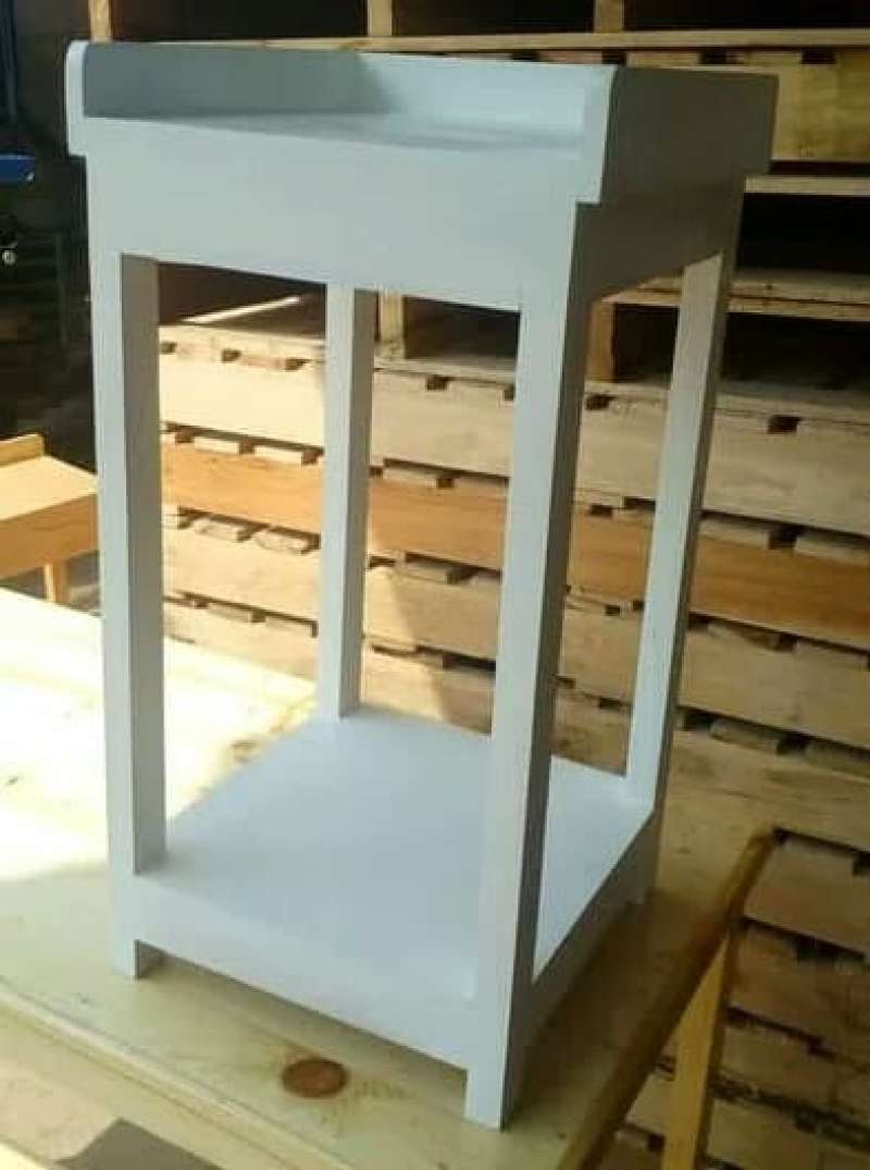 Jual Meja Dispenser Atau Meja Serbaguna Dengan Cat Duco Ukuran 40x40x65 ...