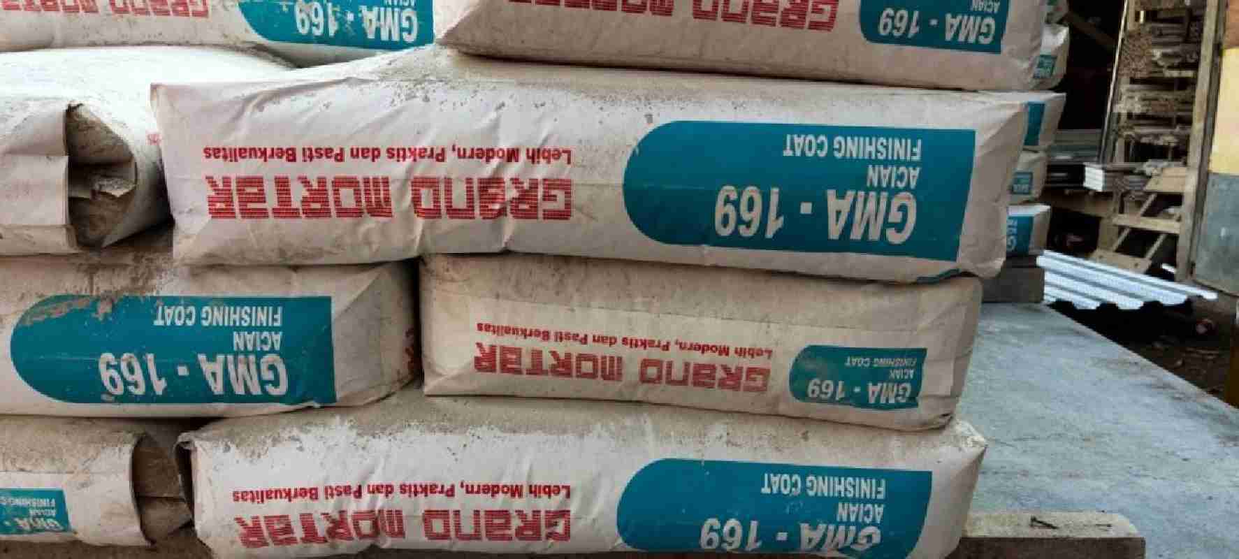 Jual Grand Mortar Semen Acian Bata Ringan Mortar Di Seller Aneka Steel ...