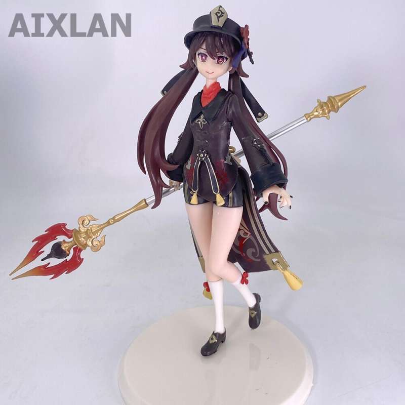 Promo 19cm Genshin Impact Hu Tao Figure Hutao Genshin Impact Klee ...
