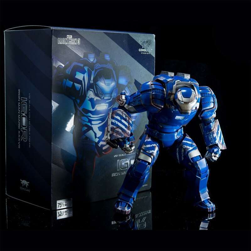 Promo Comicave Original Iron Man Alloy Metal MK21 Mark40 MK25 MK33 MK38 ...