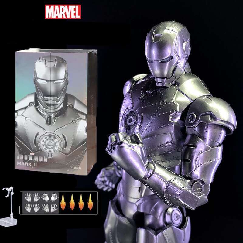 Promo Comicave Original Iron Man Alloy Metal MK21 Mark40 MK25 MK33 MK38 ...