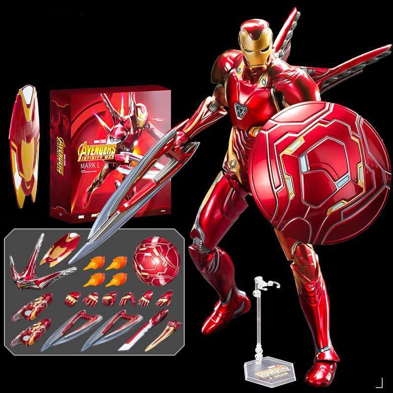 Promo Comicave Original Iron Man Alloy Metal MK21 Mark40 MK25 MK33 MK38 ...