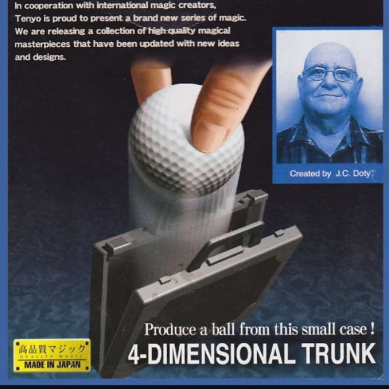 Promo Alat Sulap Original 4 Dimensional Trunk By Tenyo Magic Diskon 23% ...