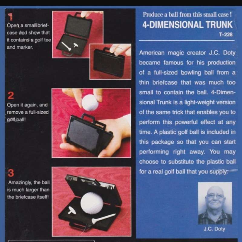 Promo Alat Sulap Original 4 Dimensional Trunk By Tenyo Magic Diskon 23% ...