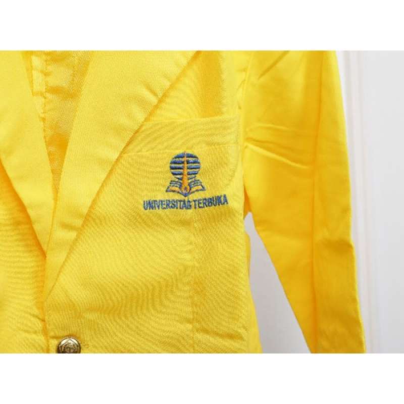 Jual Jas Almamater Ut Universitas Terbuka Almet Ut Kuning Ready Stock ...