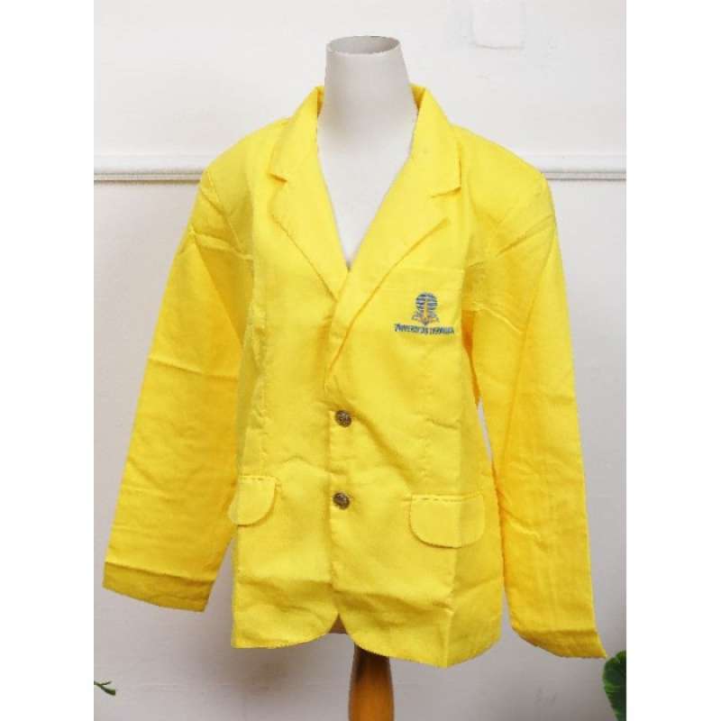 Jual Jas Almamater Ut Universitas Terbuka Almet Ut Kuning Ready Stock ...