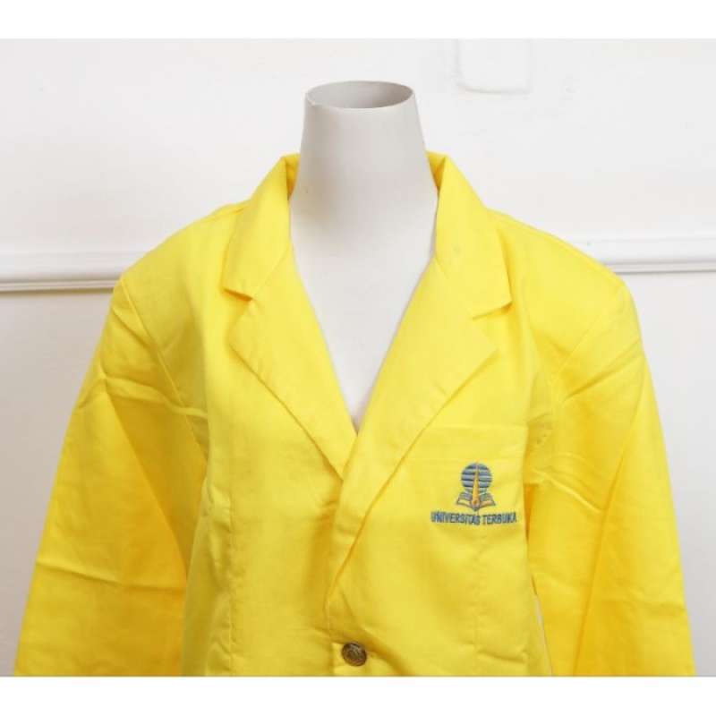 Jual Jas Almamater Ut Universitas Terbuka Almet Ut Kuning Ready Stock ...
