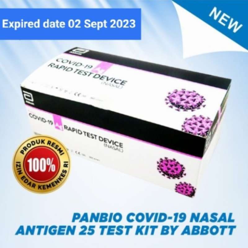 Promo New Abbott Antigen Bioquick Nasal Swab /swab Antigen Abbott Isi ...