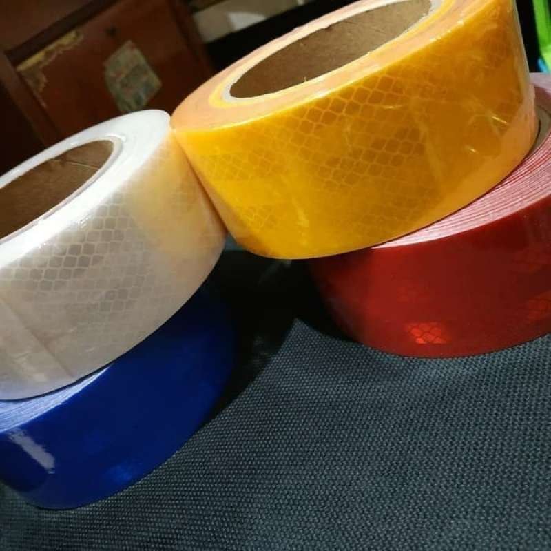 Promo Sticker Reflektif Tape Diamond / Scotchlite 3M EGP 2 Inch x 15m ...