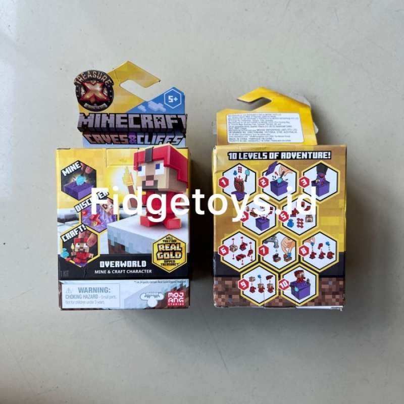 Promo Treasure X Minecraft Caves & Cliffs Overworld Minecraft Diskon 26 ...