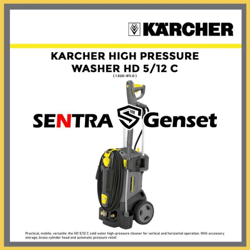 Jual Mesin Cuci Steam Jet Cleaner High Pressure Washer Karcher Hd5/12C ...