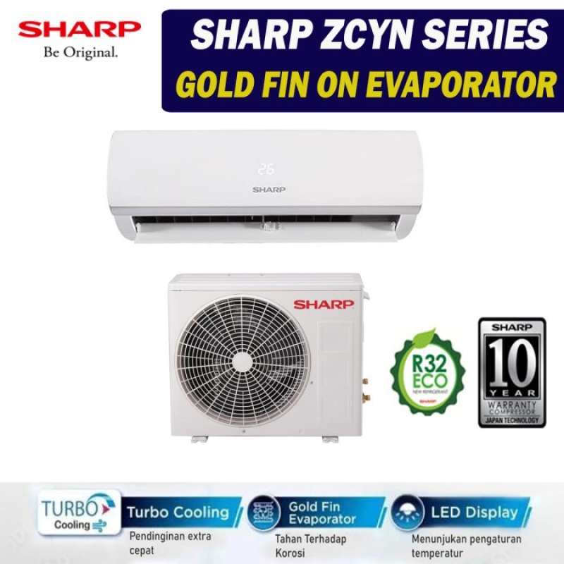 Jual AC SHARP 1 PK AH-A9UCY di Seller Elekto Store - Tugu Selatan, Kota Jakarta Utara | Blibli