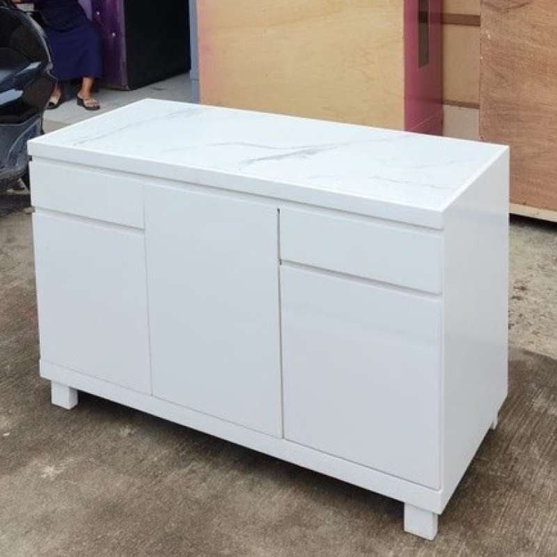 Jual Kitchen Set Bawah / Meja Kompor 3 Pintu / Meja Dapur / Rak Piring ...