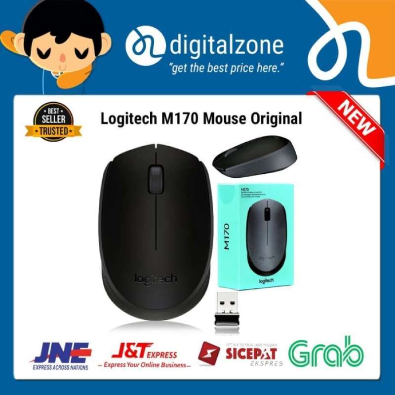 Promo Logitech M170 Wireless Mouse [Original Resmi Logitech] Diskon 23% ...