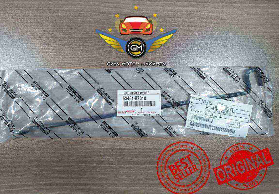 Jual Tiang Penyangga Kap Mesin-rod Hood Avanza-xenia Lama 53451-bz010 ...