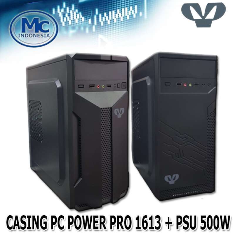 Promo Casing Cpu Power Pro + Psu 500w Diskon 23% Di Seller Xixistore ...