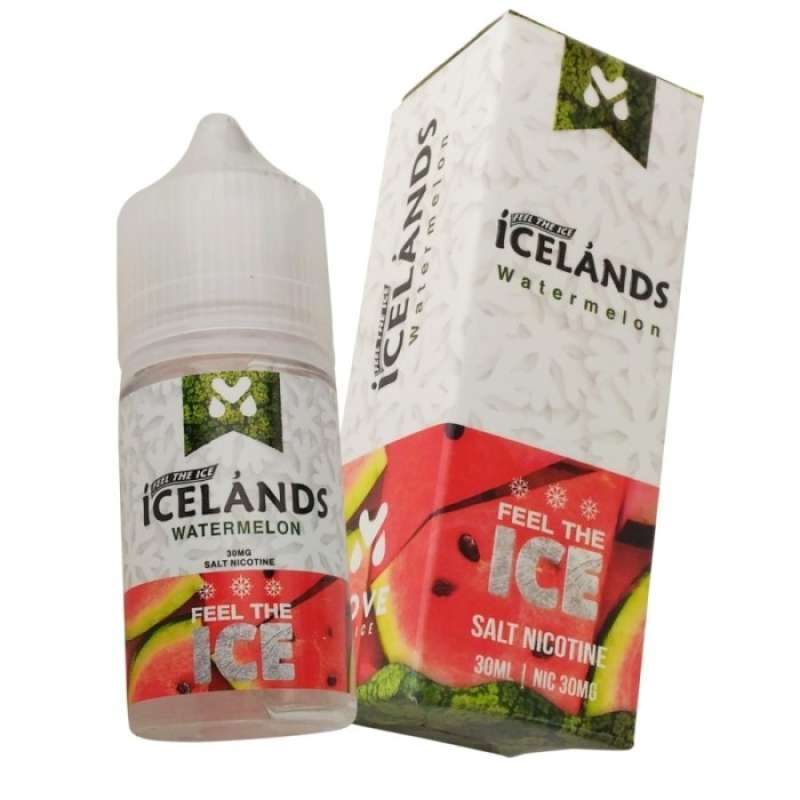 Jual (SALT) ICELANDS WATERMELON ICELAND SALTNIC 30ML 30MG BY MOVE JUICE ...