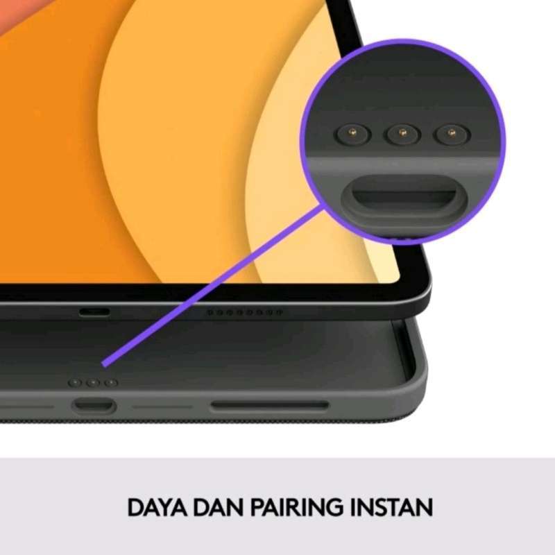 Jual Logitech Combo Touch Keyboard Case Backlit Trackpad iPad Air 4th ...