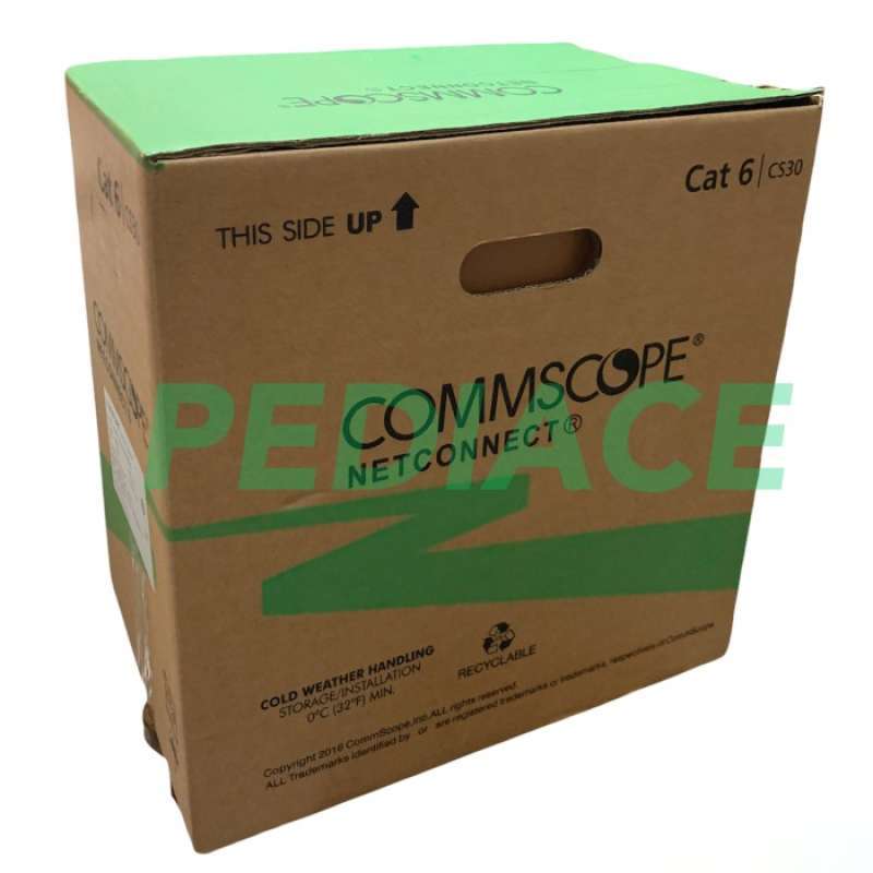 Promo Kabel Lan Cat6 Utp Amp Commscope (305Meter) / Amp Cat 6 / Amp ...