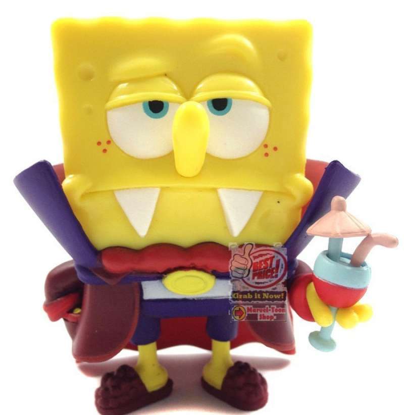 Promo Spongebob Mini Figurine World Collection -- Vampire Spongebob ...