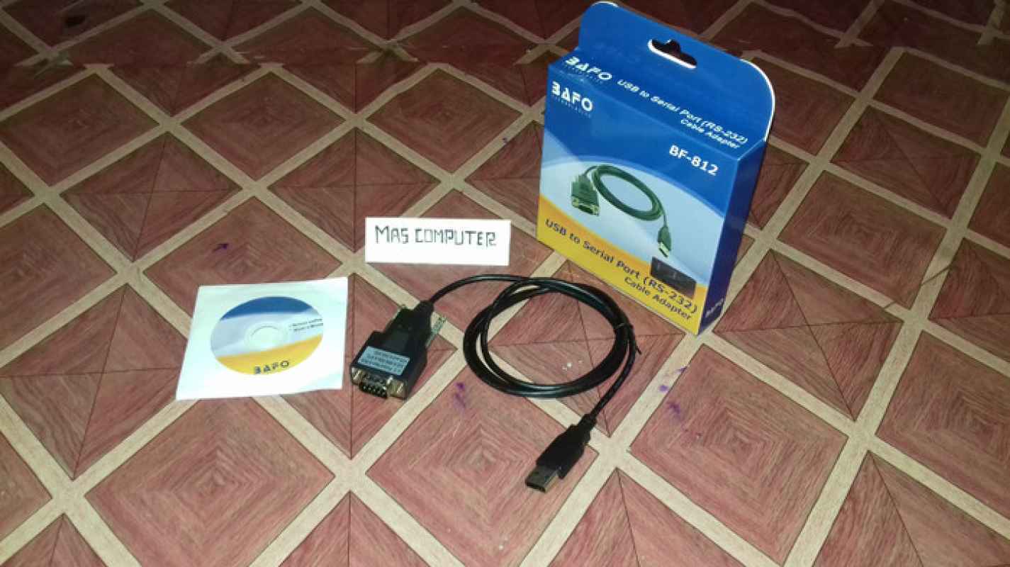 Jual Converter Cable Adapter Usb To Serial Port Rs-232 Bafo Bf-812 di ...